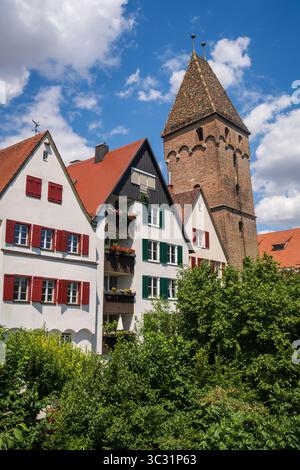 Exploring the Old Town (Altstadt) of Ulm, Germany, on a Sunny Summer ...