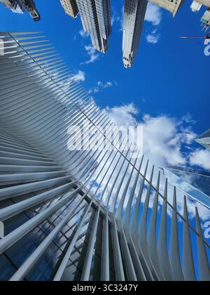 westfield world trade centre shopping mall exterior Stock Photo - Alamy