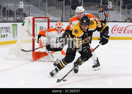 Boston Bruins' David Pastrnak during an NHL hockey game against the ...