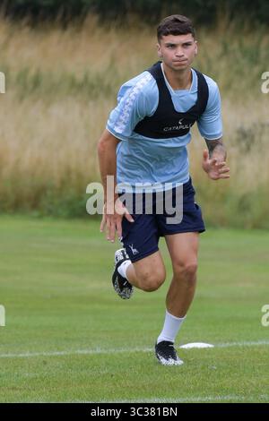 Hartlepool United's Jamie Miley during Hartlepool United's pre-season ...