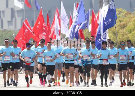 NANJING, CHINA - APRIL 18, 2021 - Photo taken on April 18, 2021 shows a ...
