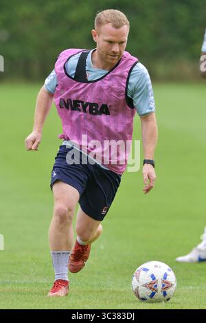 Hartlepool United’s Adam Campbell during the Pre-season Friendly match ...