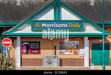 Morrisons shop in Corby, England Stock Photo - Alamy