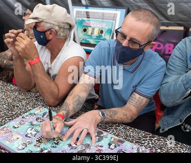 April 24, 2021, Long Beach, California, USA: JOSH FREESE at the 'Punk ...