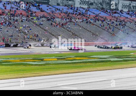 Dalton Kellett (4) during an IndyCar auto race at World Wide Technology ...