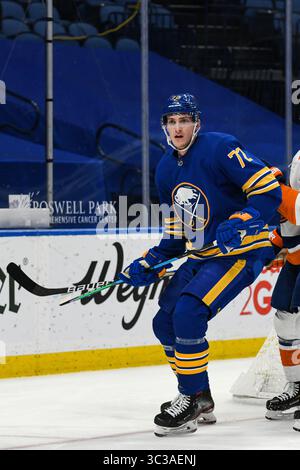 Buffalo Sabres center Tage Thompson (72) in the third period of an NHL ...