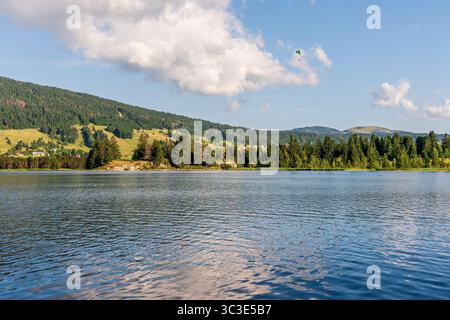 Lake des Rousses, Jura, France Stock Photo - Alamy