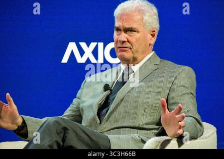 House Majority Whip Tom Emmer (R-Minn.) utilizes a knee scooter as he ...