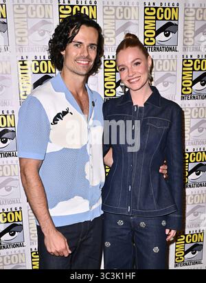 Jamie Roy and Harriet Slater arriving at the “Outlander: Blood of My ...