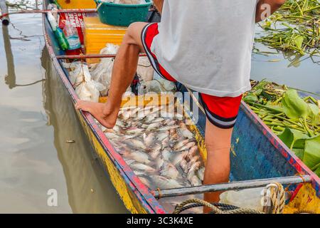 July 26, 2025, Binangonan, Rizal, Philippines: Scene in a submerged ...