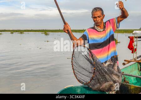 July 26, 2025, Binangonan, Rizal, Philippines: Scene in a submerged ...