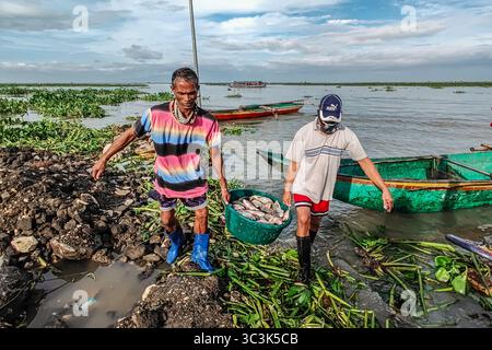 July 26, 2025, Binangonan, Rizal, Philippines: Scene in a submerged ...