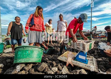 July 26, 2025, Binangonan, Rizal, Philippines: Scene in a submerged ...