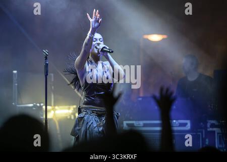 The Italian-Brazilian singer Gaia - real name Gaia Gozzi - performs ...