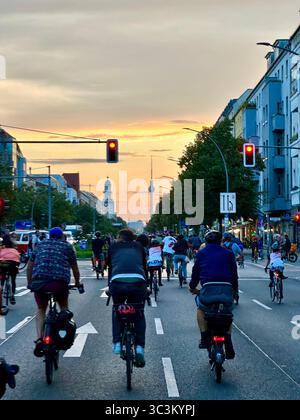 Critical mass in Berlin in July 2025 Stock Photo - Alamy