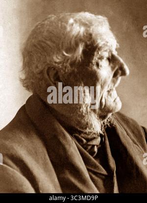 Augustus John Smith (father of the Scilly Isles) in the 1870s Stock ...