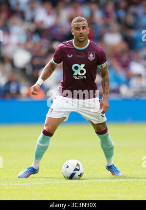 Burnley's Kyle Walker during a pre-season friendly match at Turf Moor ...