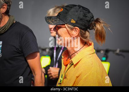Cisca Wauman mother of Lando Norris McLaren F1 Team, F1 during the ...
