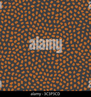 Abstract Hand Drawing Leopard Animal Skin Shapes with Psychedelic ...