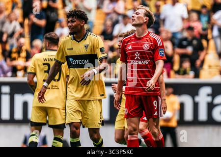 Joel da Silva Kiala (Alemannia Aachen, 37), Einzelbild, Aktion, Action, 17.08.2025, Düren ...