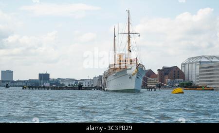 Ship of the Royal Family of Denmark KDM Dannebrog of Copenhagen,Denmark ...