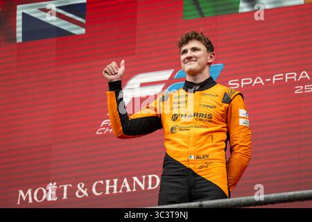 Alexander Dunne (Formel 2, Rodin Motorsport, Mclaren Junior Driver, FP1 ...