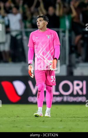 Christos Mandas (SS Lazio) pre-match warm-up during US Lecce vs SS ...