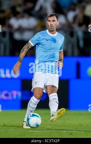 Alessio Romagnoli (SS Lazio) pre-match warm-up during US Lecce vs SS ...
