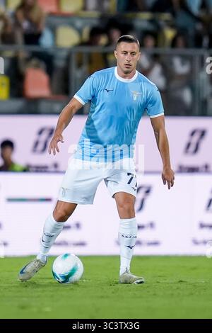 Adam Marusic (SS Lazio) pre-match warm-up during US Lecce vs SS Lazio ...