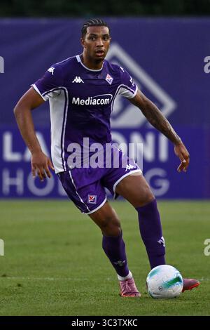 Fiorentina's midfielder Cher Ndour during US Sassuolo vs ACF Fiorentina ...