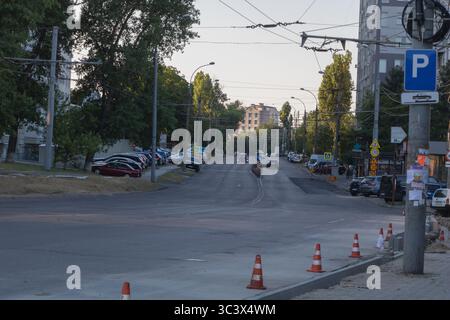 Moldova, Chisinau, Road signs Stock Photo - Alamy