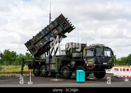 Berlin Germany July 25, 2025: The MIM-104 Patriot is a mobile ...