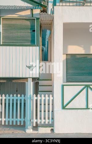 An rustic picket fence and weathered building sit atop a hilltop in ...