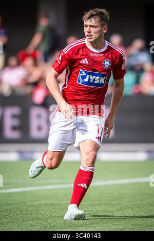 Silkeborg, Denmark. 27th July, 2025. Silkeborg moeder FC Fredericia i ...