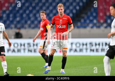 Urawa Reds' Samuel Gustafson during the 2025 J1 League match between ...