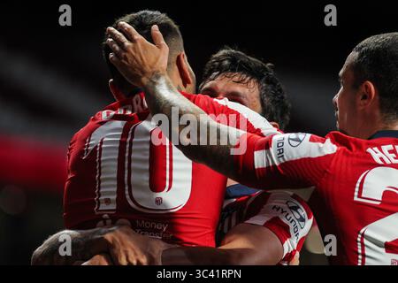 MADRID, SPAIN - MAY 12: Stefan Savic of Atletico Madrid during the La ...