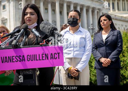 I Am Vanessa Guillen Lupe Guillen Center 2022 © Netflix Courtesy
