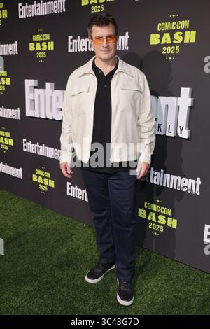 Nathan Fillion attends Entertainment Weekly's Comic-Con Bash on ...