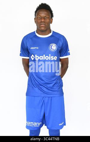 Gent's Hyllarion Goore poses for a portrait picture at the 2025-2026 ...