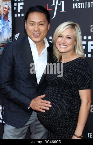 LOS ANGELES - JUN 4: Jon M Chu, Stephanie Beatriz, Melissa Barrera ...