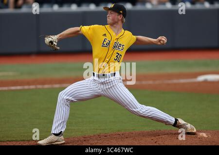 Southern Miss pitcher Ryan Och (30) during an NCAA baseball game on ...