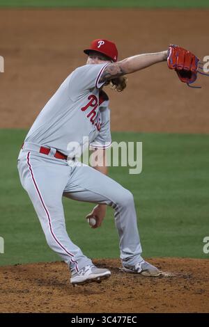 Philadelphia Phillies' Bailey Falter pitches during the first inning of ...