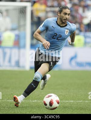 Uruguay vs France Quarter Final FIFA 2018 World Cup Featuring: Paul ...