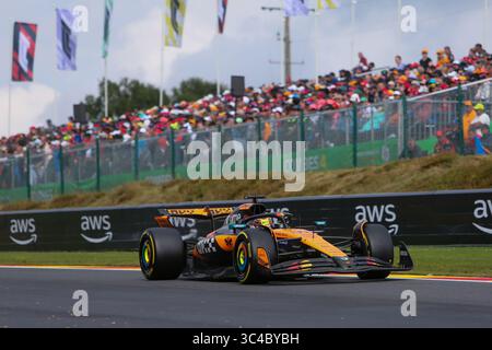 Spa, Belgium - 27 JUL 2025, #14 Fernando Alonso (SPA, Aston Martin), #87 Oliver Bearman (GBR ...
