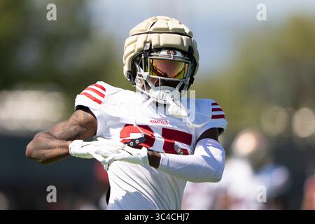 San Francisco 49ers safety Jason Pinnock (25) against the Arizona ...