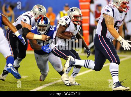*New England Patriots running back JaMycal Hasty (39) rushes with the ...
