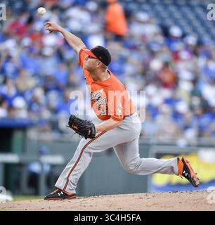 Baltimore Orioles starting pitcher Brandon Young (63) in action during ...