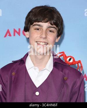 Kue Lawrence arrives at the premiere of "Sketch" on Monday, July 28 ...