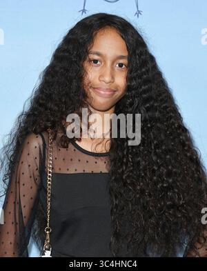 Genesis Rose Brown arrives at the premiere of "Sketch" on Monday, July ...