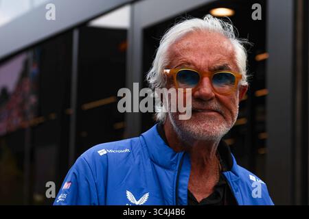Flavio Briatore (ITA) Alpine F1 Team Executive Advisor in the FIA Press ...